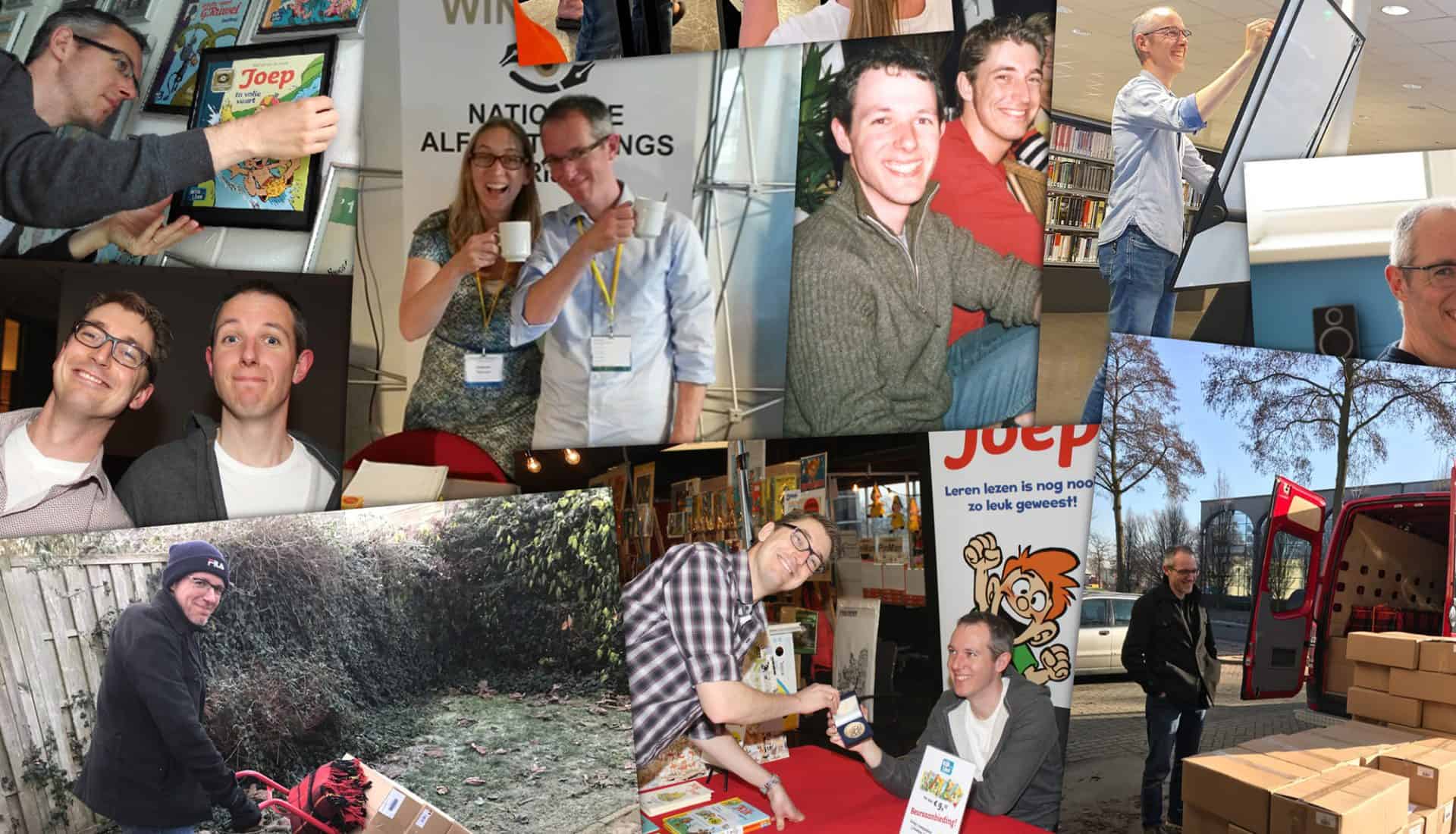 Ons verhaal: Twee vrienden maken Kijk en Lees stripreeks